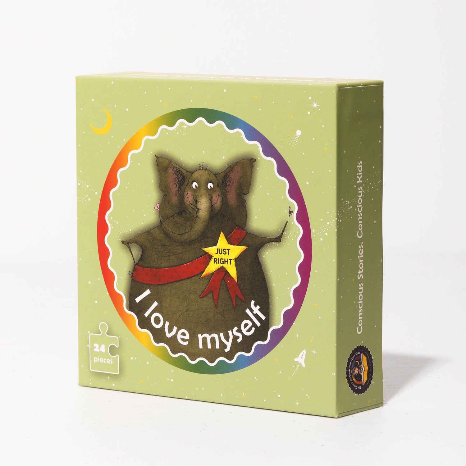 The Elephant Who Tried to Tiptoe Puzzle (24 pcs) – Conscious Stories